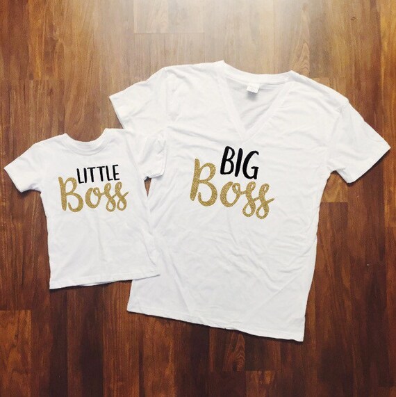 Items Similar To Mommy And Me Boss Set On Etsy
