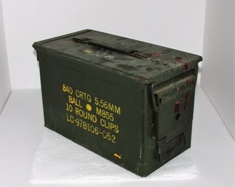 Metal ammo box | Etsy