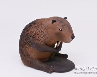 Beaver art | Etsy