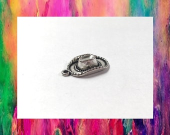 Cowboy hat charm | Etsy
