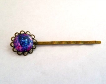 Galaxy hair pins | Etsy