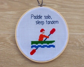Fishing cross stitch | Etsy