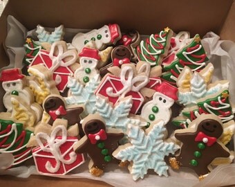 Holiday cookies | Etsy
