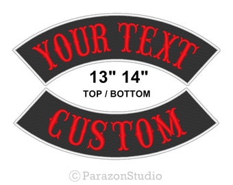 Custom rocker patch | Etsy