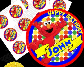 Elmo thank you card | Etsy