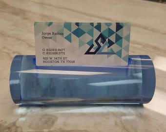 Acrylic business card holder | Etsy