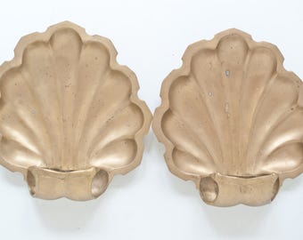 Shell wall sconce | Etsy