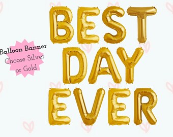 Best day ever banner | Etsy