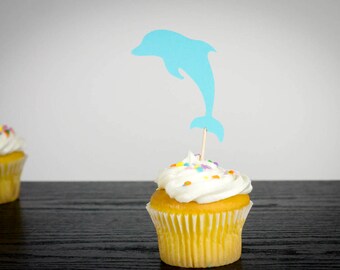 Dolphin cake topper | Etsy