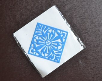 Flower stencil | Etsy