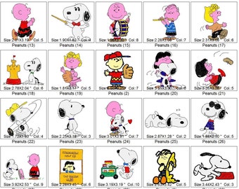 Snoopy embroidery | Etsy