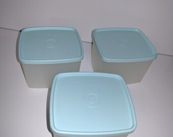 Square tupperware | Etsy