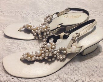 1960s sandals | Etsy