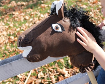 Stick horse | Etsy