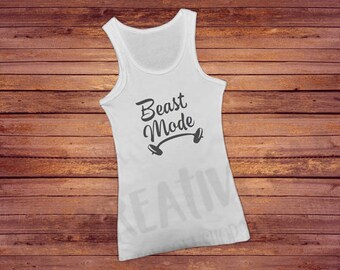 Beast mode tank | Etsy