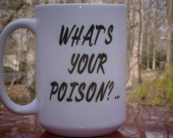 Poison coffee mug | Etsy