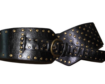 Studded belt | Etsy