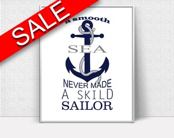 Sailor poster | Etsy