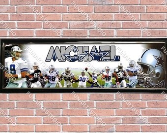 Dallas cowboys frame | Etsy