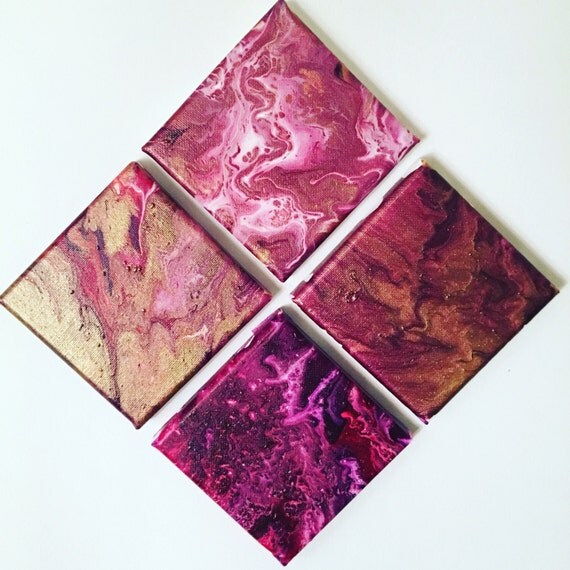 4x4 Arrangeable Multi Color Canvas Set