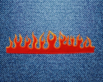 Flame patch | Etsy