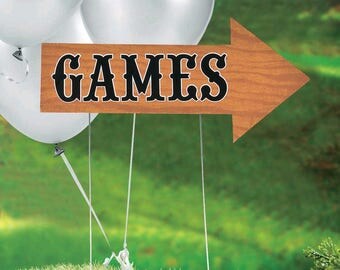 Lawn games sign | Etsy