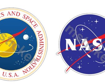 Nasa sticker | Etsy