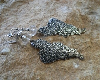 Angel earrings | Etsy