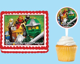 Ninjago cake topper | Etsy
