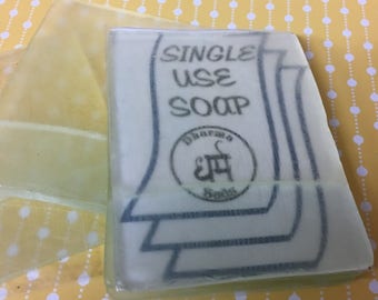 Single use soap | Etsy