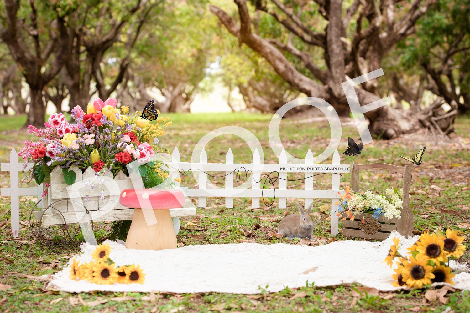 Spring Digital Backdrop