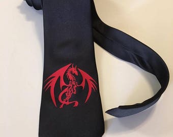Dragon tie | Etsy