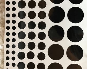 Vinyl polka dots | Etsy