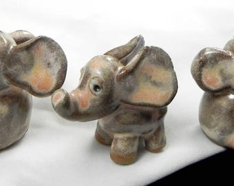 Clay elephant | Etsy