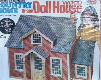 Assembled dollhouse | Etsy