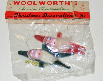 Pipe cleaner santa | Etsy