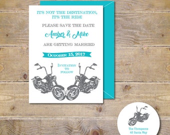 Motorcycle wedding | Etsy