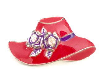 Red hat jewelry | Etsy