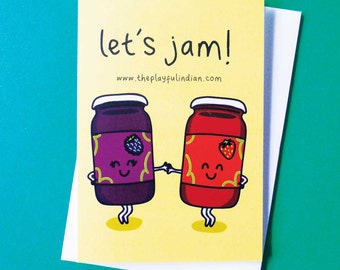 Jam pun | Etsy