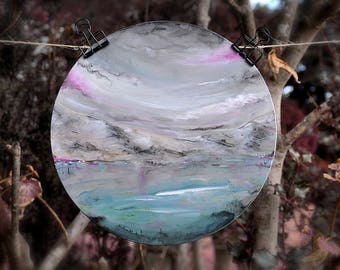 Round artwork | Etsy