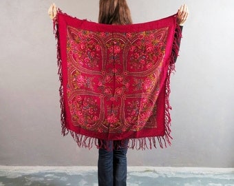 Babushka scarf | Etsy