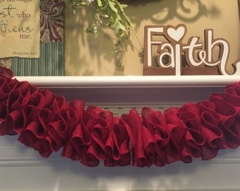 Ruffled garland | Etsy