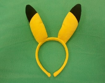 Pikachu ears | Etsy