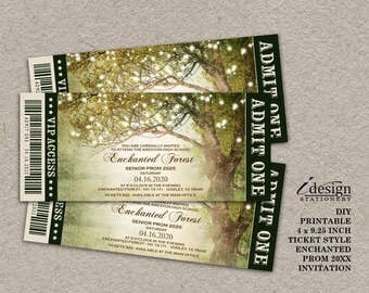 Prom ticket | Etsy