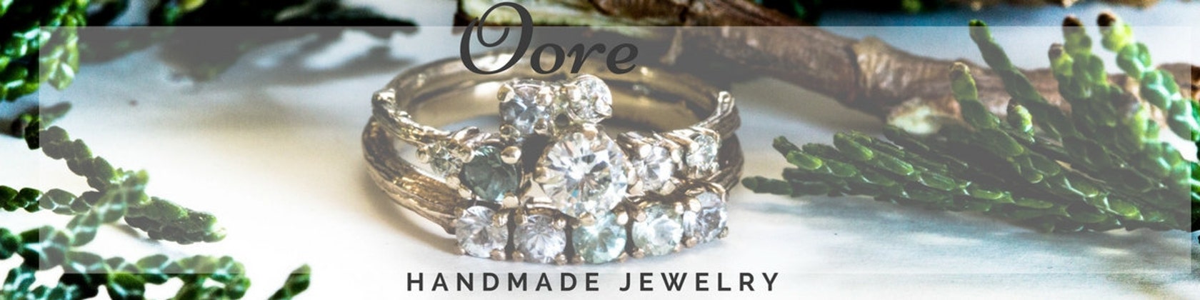 Nature inspired jewelry by Oore on Etsy