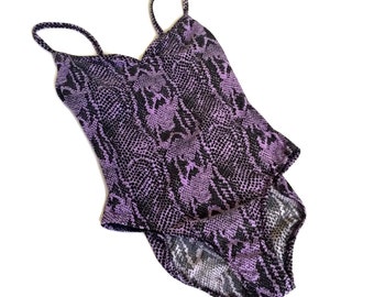 Snakeskin swimsuit | Etsy