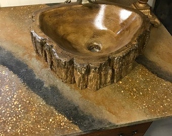 Concrete sink | Etsy