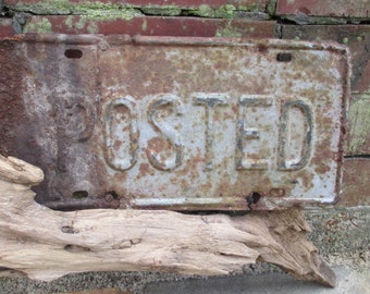 Posted sign | Etsy