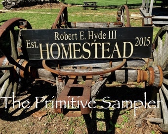 Homestead signs | Etsy