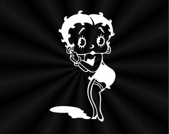 Betty boop decals | Etsy